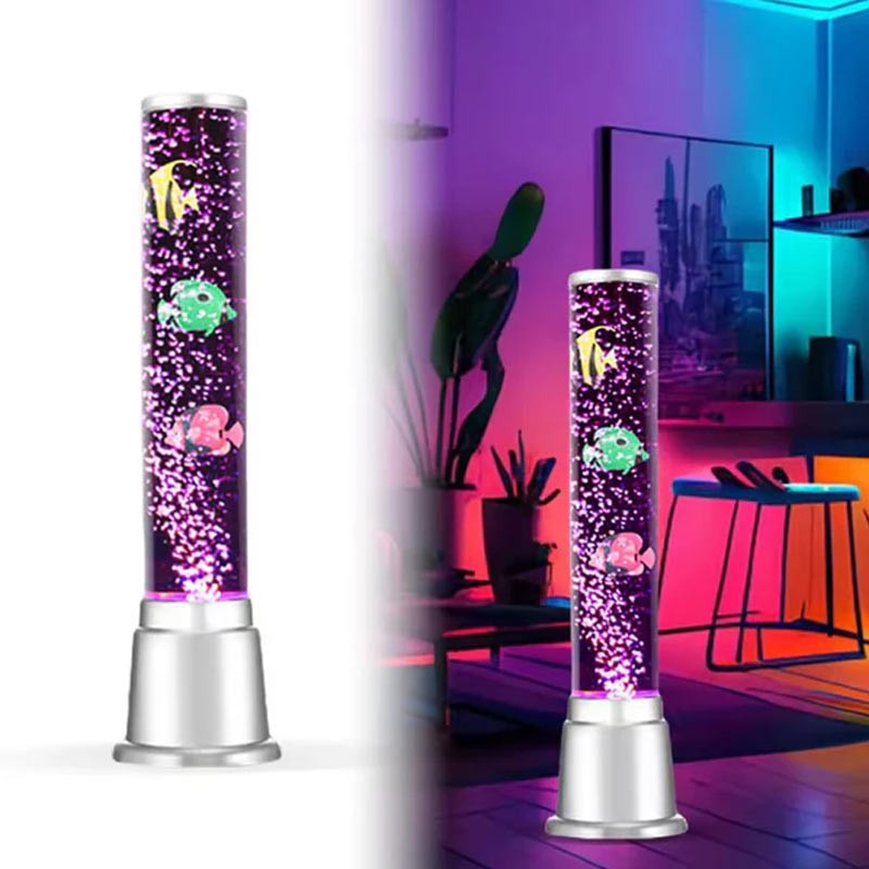 Buy Magma Glitter Lava Lamp with Floating Fish at low price in Qatar ...