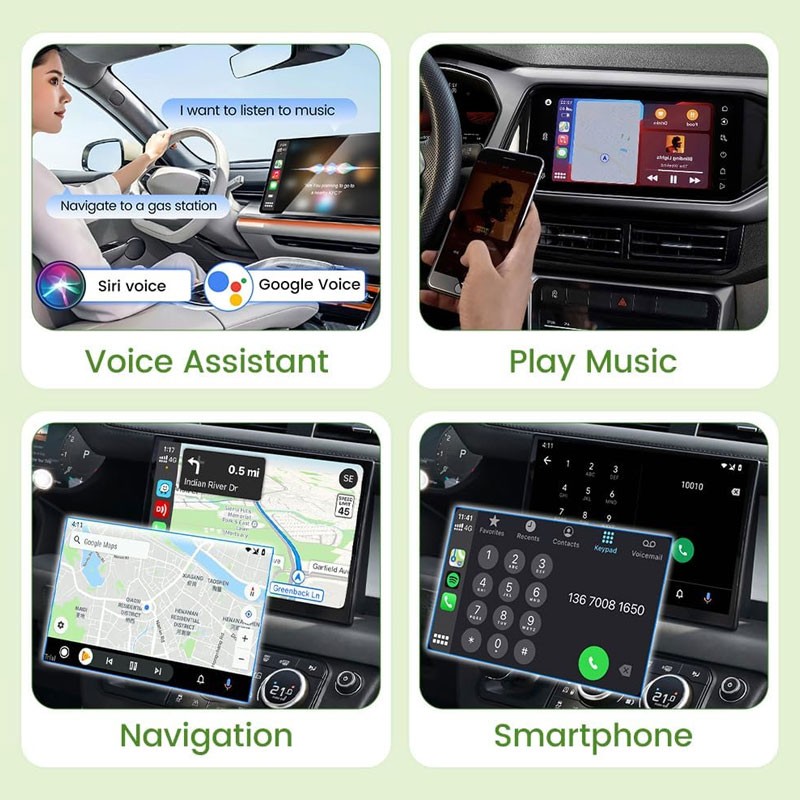 Buy Carlinkit Mini Ultra Wireless CarPlay and Android Auto Adapter ...