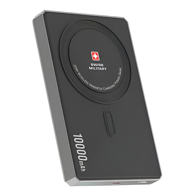 Buy Swiss Military 10000mAh Portable Wireless 20W Magnetic Fast ...